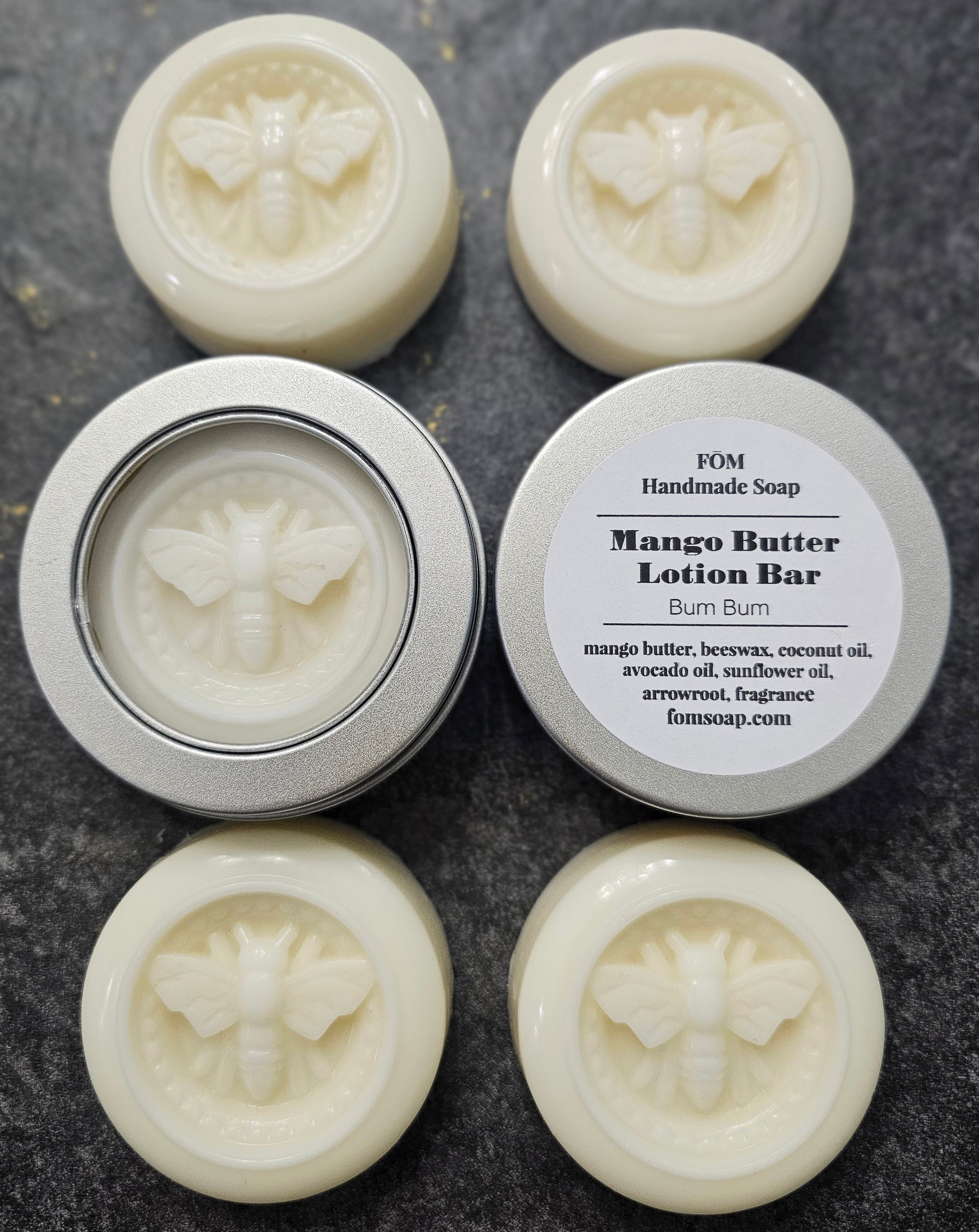 Mango Butter Lotion Bar - Bum Bum – FŌM Soap